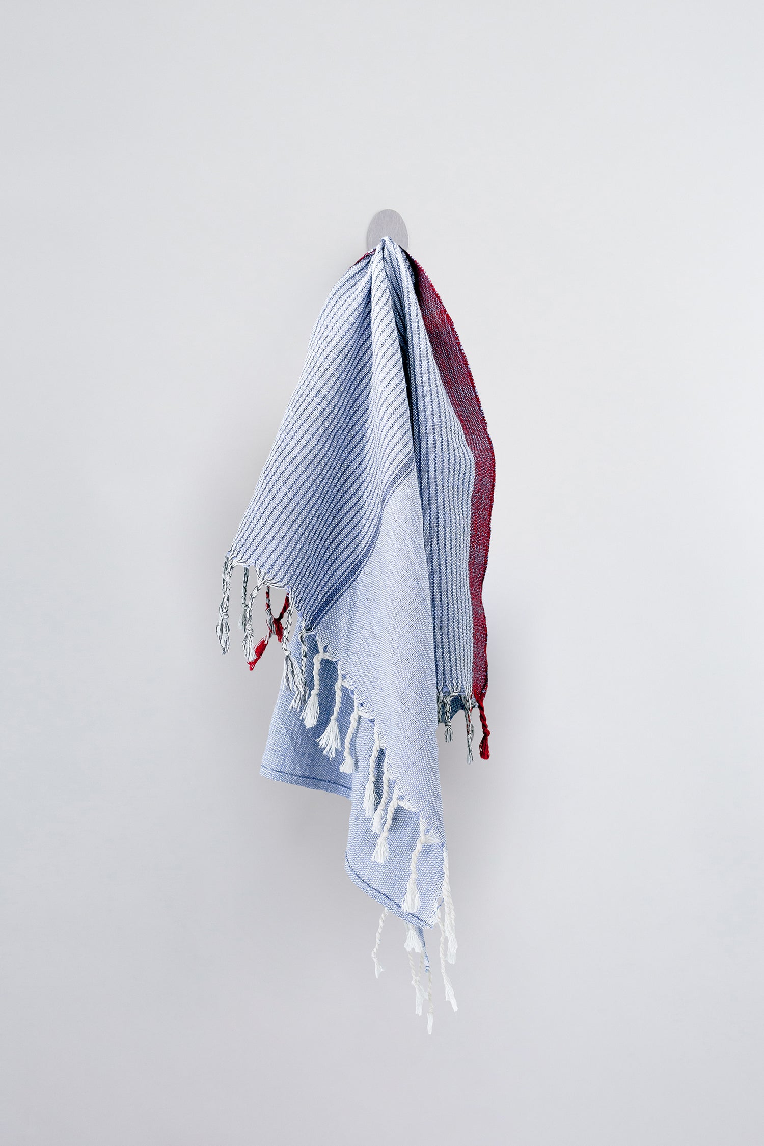 Denim Turkish Hand Towel | Handwoven Cotton Towel – Home & Loft